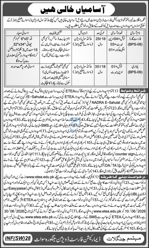 Forest Department Jobs 2026 – Apply Online For Forest Guard & Patwari ...